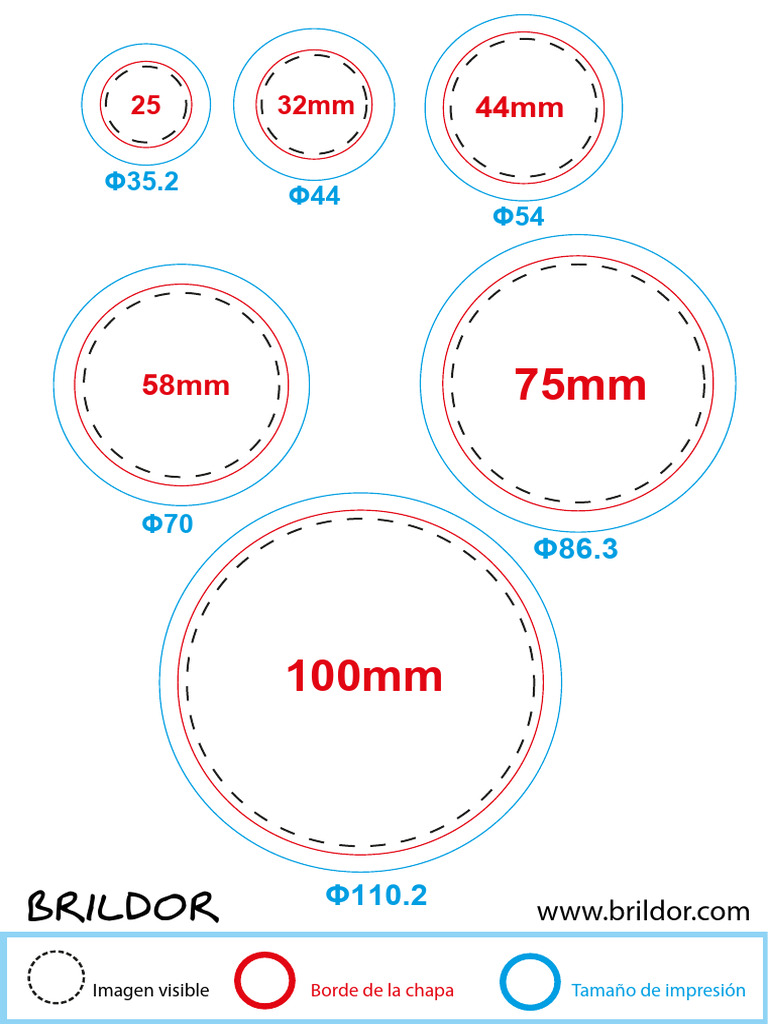 Plantilla Chapas Brildor | PDF