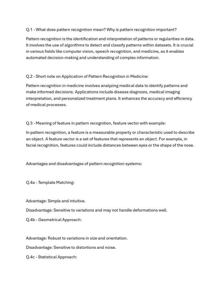 PR Assignment 1 Solution | PDF | Pattern Recognition | Learning