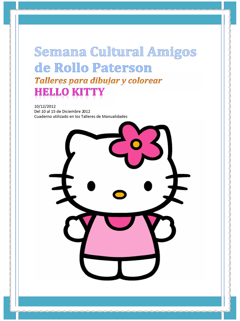 Hello Kitty Coloring Book | PDF