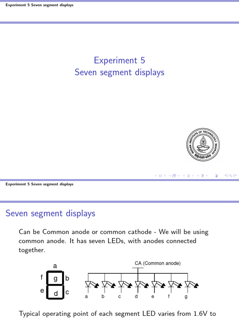 Experiment 5-Digital Systems and Circuit IITM | PDF | Electronic Circuits | Electrical Circuits