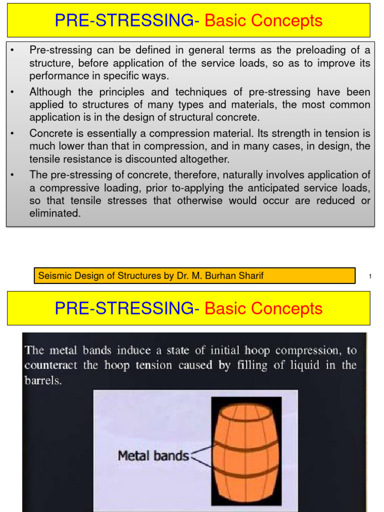 Prestressed Concrete 4 | PDF | Prestressed Concrete | Beam (Structure)
