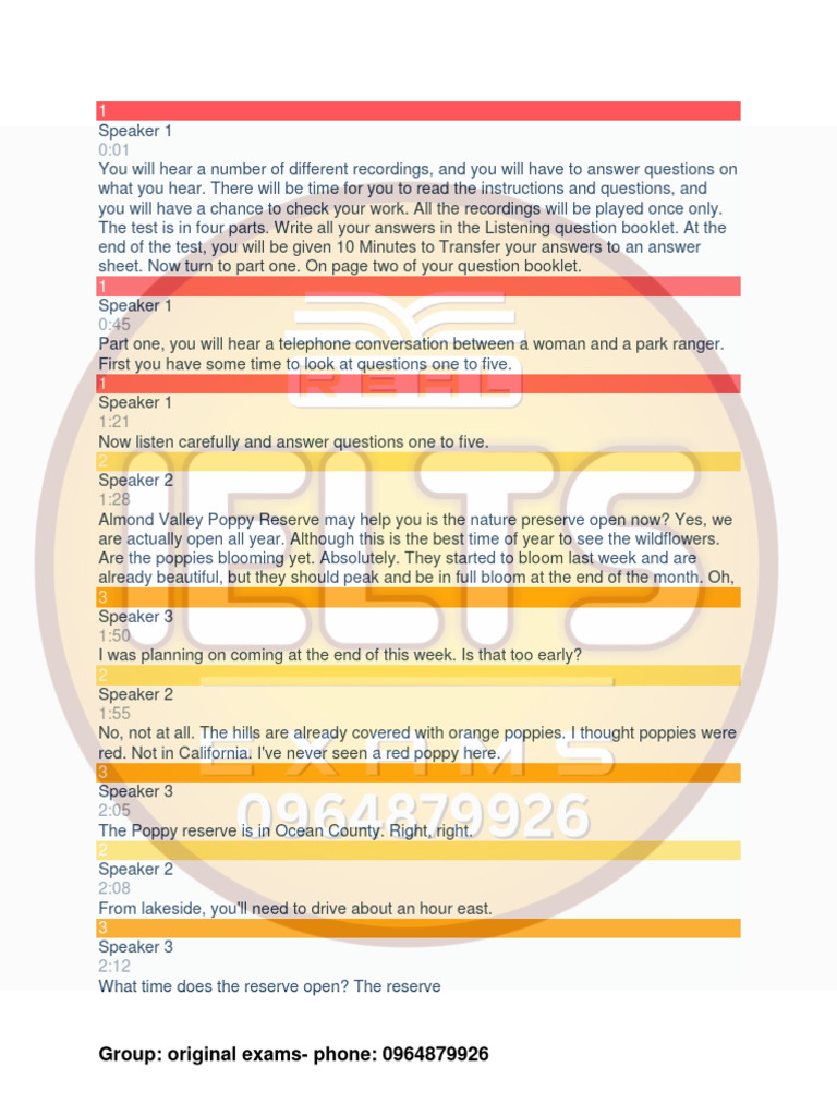 Transcript - Part 1 | PDF