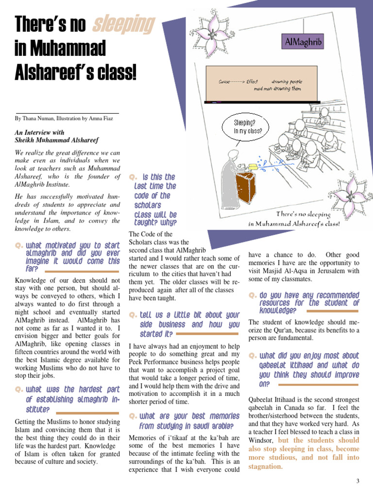 Interview With Sheikh Muhammad Al-Shareef | PDF | Abrahamic Religions