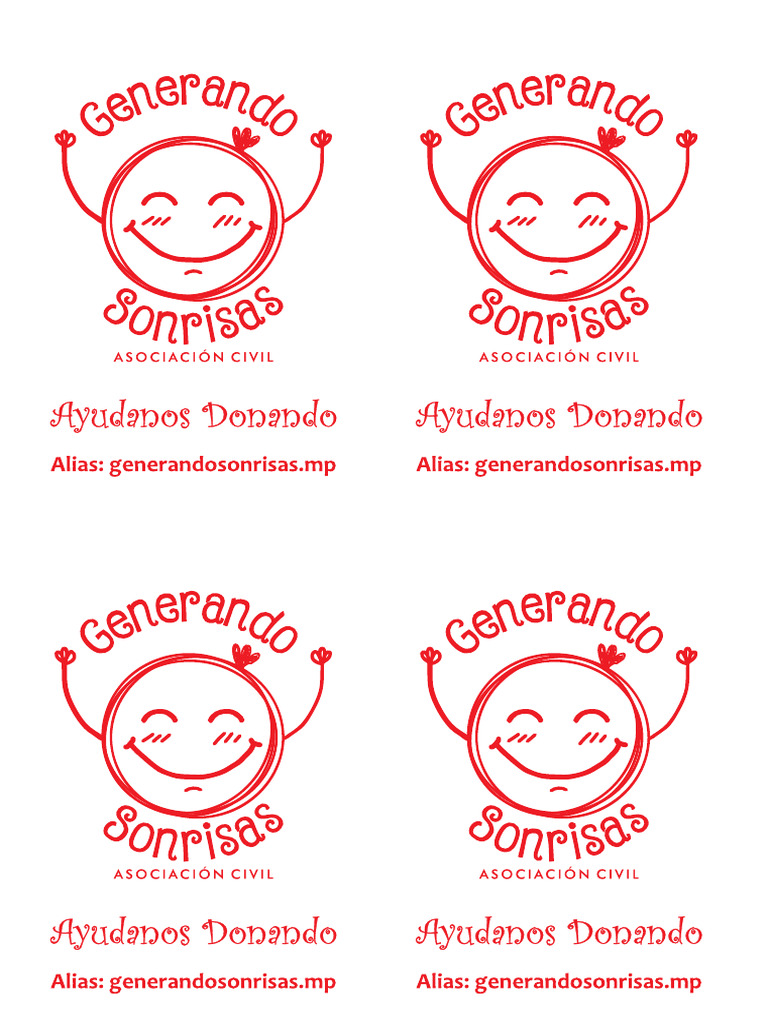 Generando Sonrisas-Tarjetas Colgantes | PDF