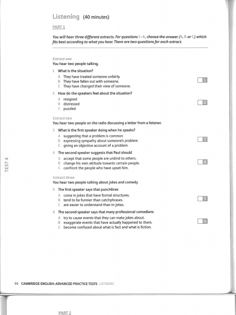 CAE - Mock 2 - Paper 3 L | PDF