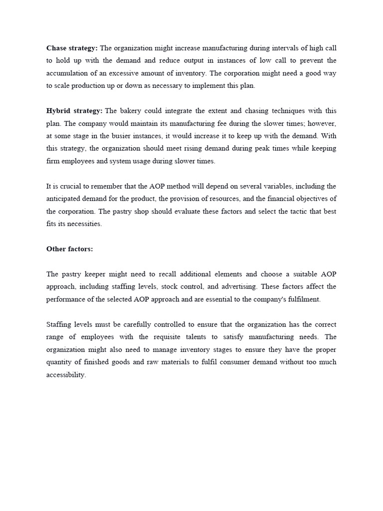 Chase Strategy | PDF