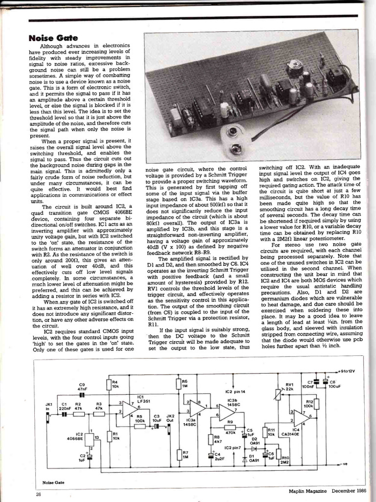 Maplin Magazine-1986-12-1987-02-IDX-28 | PDF | Amplifier | Electronics