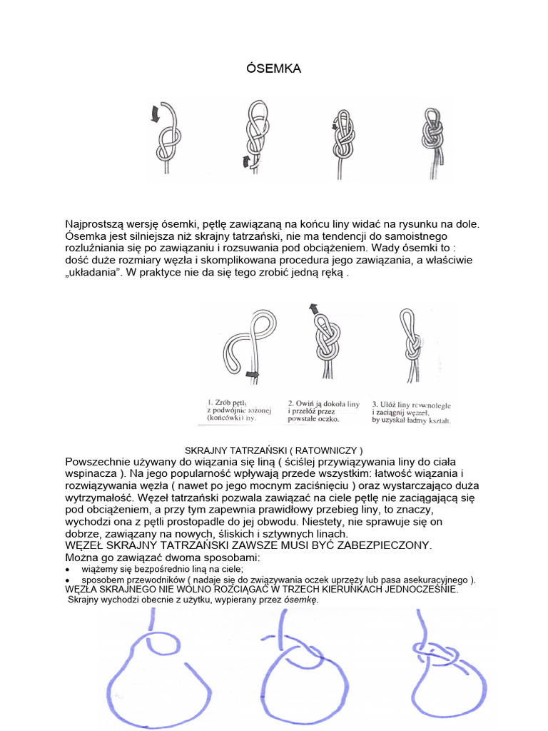 Liny I Węzły | PDF