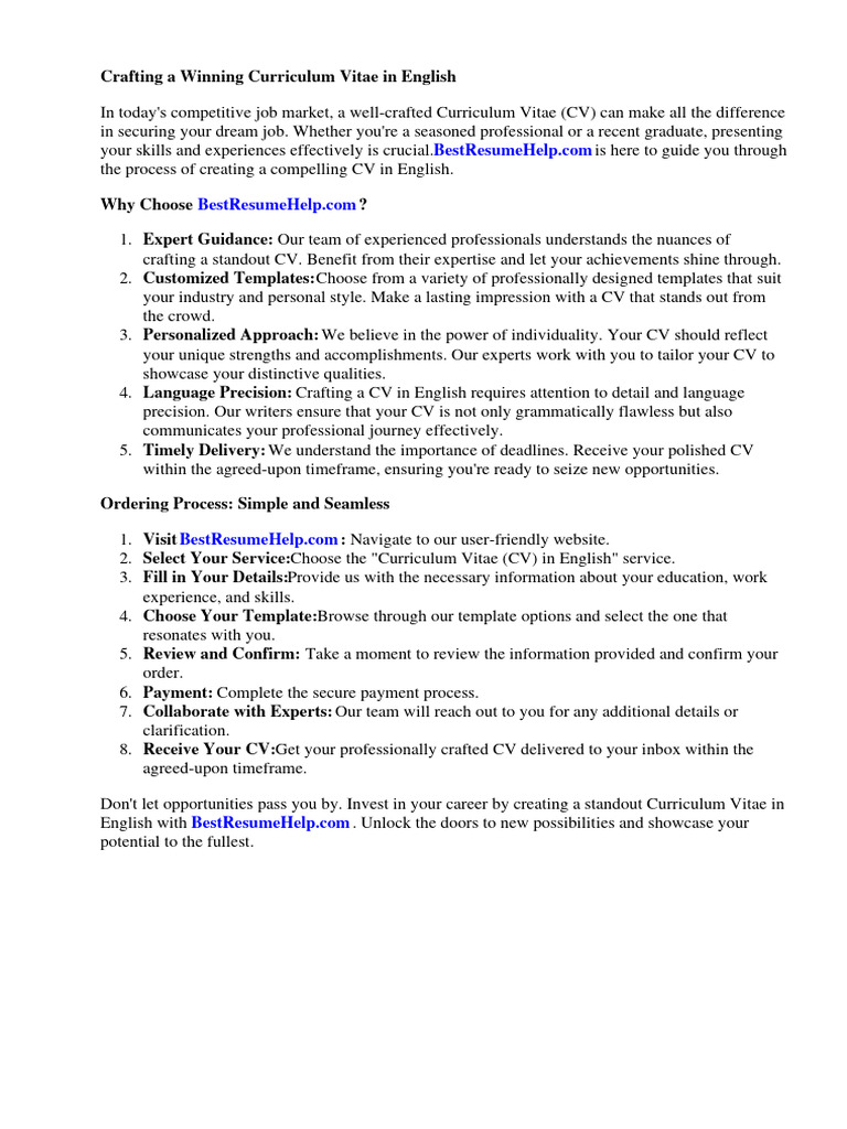 Curriculum Vitae English Europass | PDF | Digital Distribution | Computing