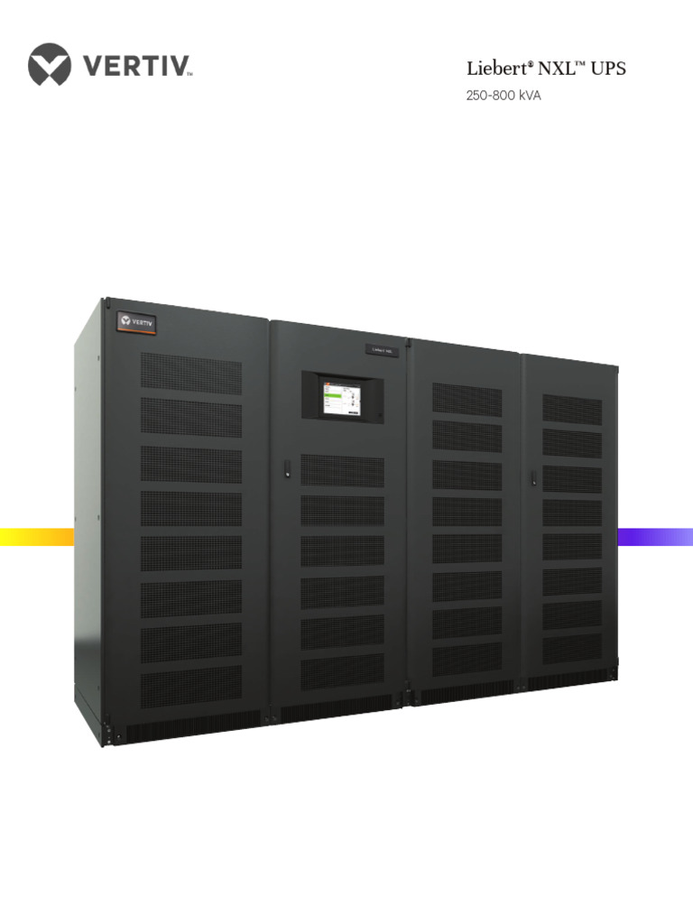 Liebert NXL 250 800kva SL 30600 PT | PDF | Rede de computadores ...