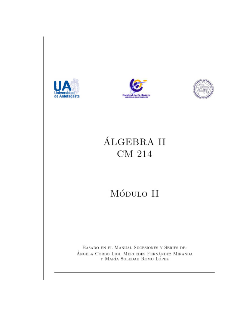 Álgebra - Módulo 2 (1) | PDF | Combinatoria | Matemática Elemental