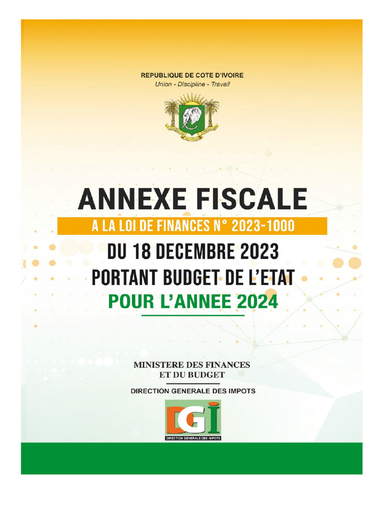 Annexe Fiscale 2024 1709462240 | PDF