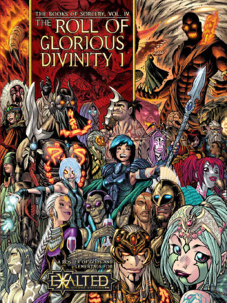 The Books of Sorcery Vol IV - The Roll of Glorious Divinity I - Gods ...