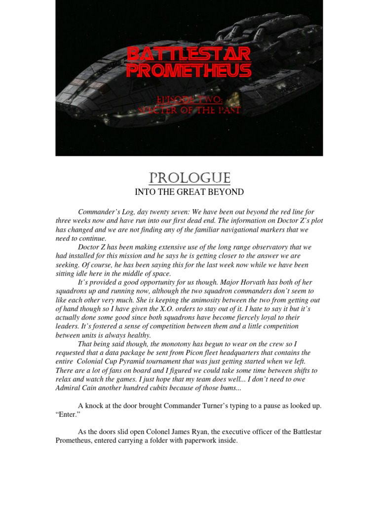 Battlestar Prometheus 2 | PDF