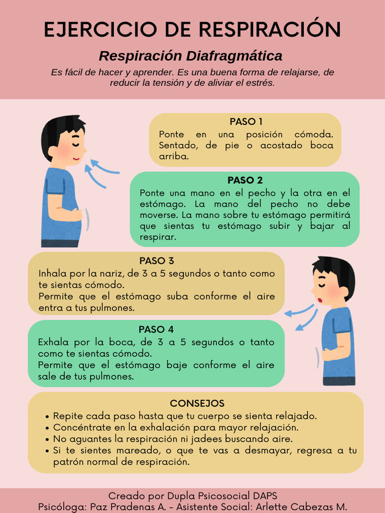 Ejercicio de Respiración | PDF