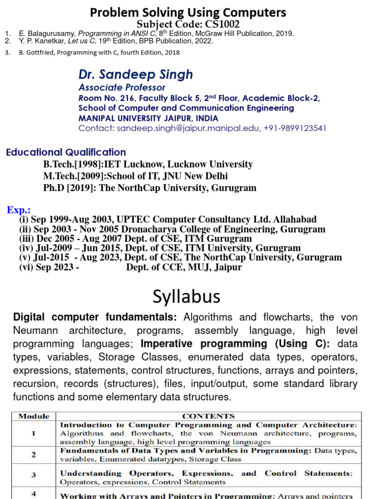 PSUC | PDF | Computer Data Storage | Variable (Computer Science)