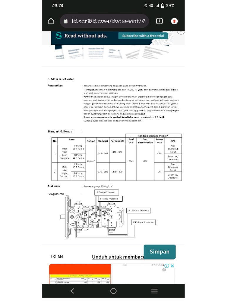 Kode Eror Komatsu | PDF
