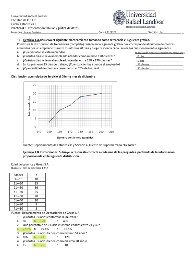 Practica 3 | Descargar gratis PDF | Metodología de encuesta
