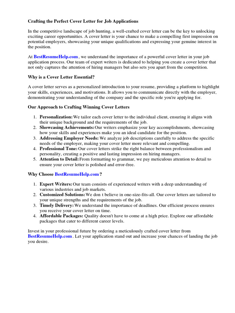 Cover Letter For Job Application Software Engineer | PDF | Résumé ...