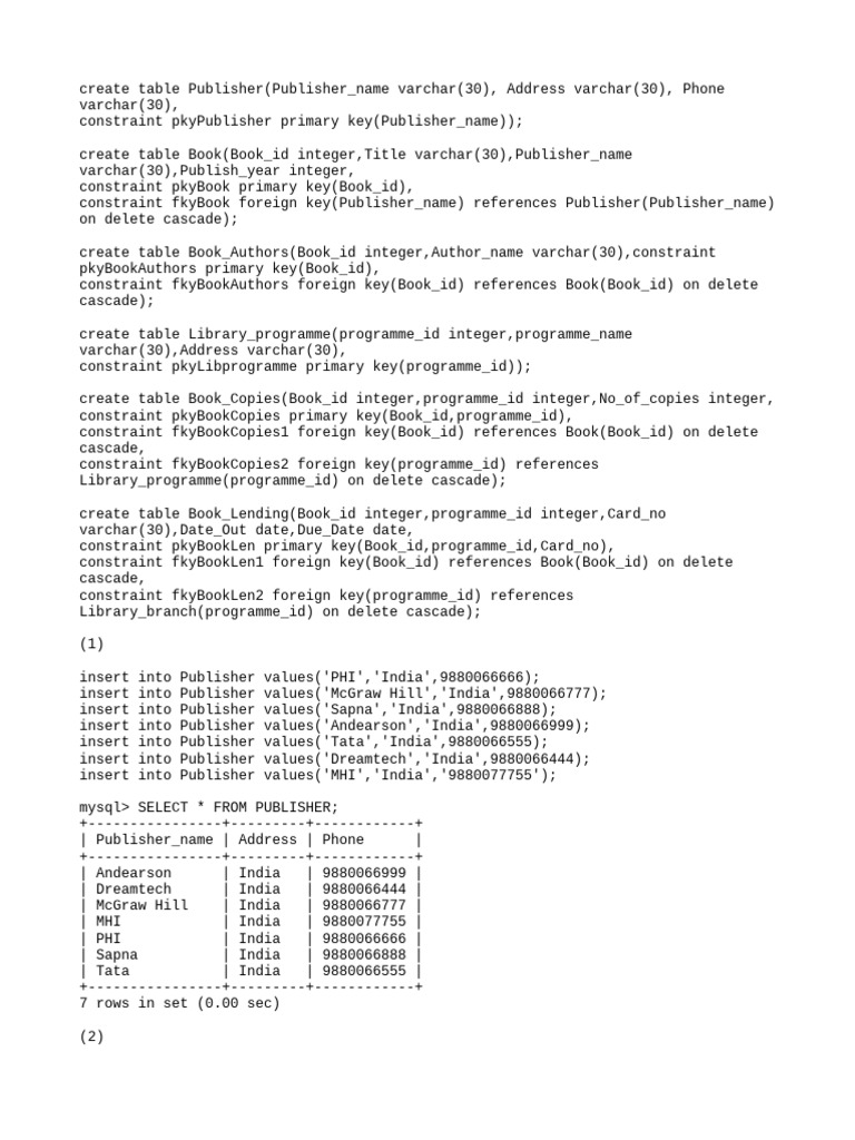 library database | PDF | Software Design | Data