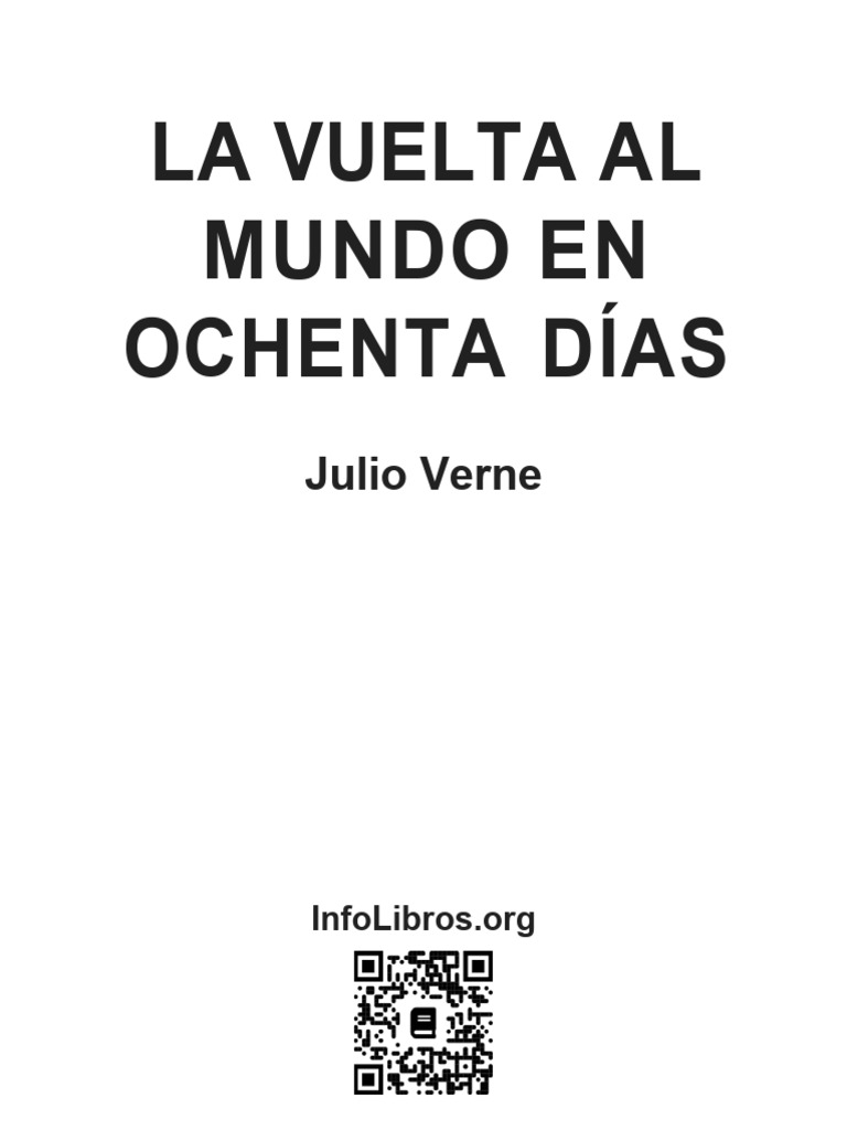 La Vuelta Al Mundo en 80 Días Autor Julio Verne | PDF | Al rededor del ...