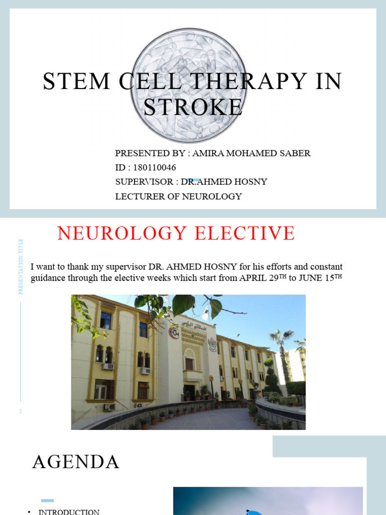 180110046 neurology | PDF | Cell Potency | Stem Cell