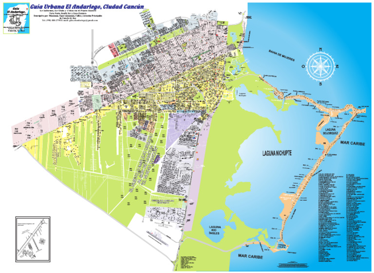 Mapa De Cancun Y Occidental Distancia Entre Cancún Y Nueva York: Un