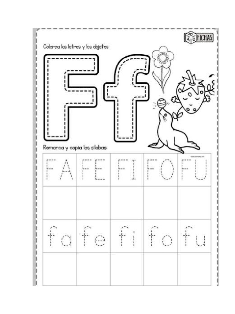 Consonante F | PDF