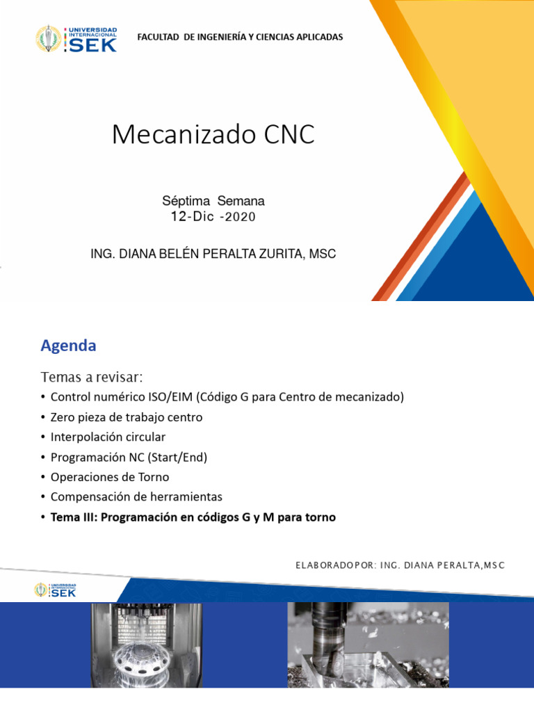 Clase 7 | Descargar gratis PDF | Control numerico | Metalurgia