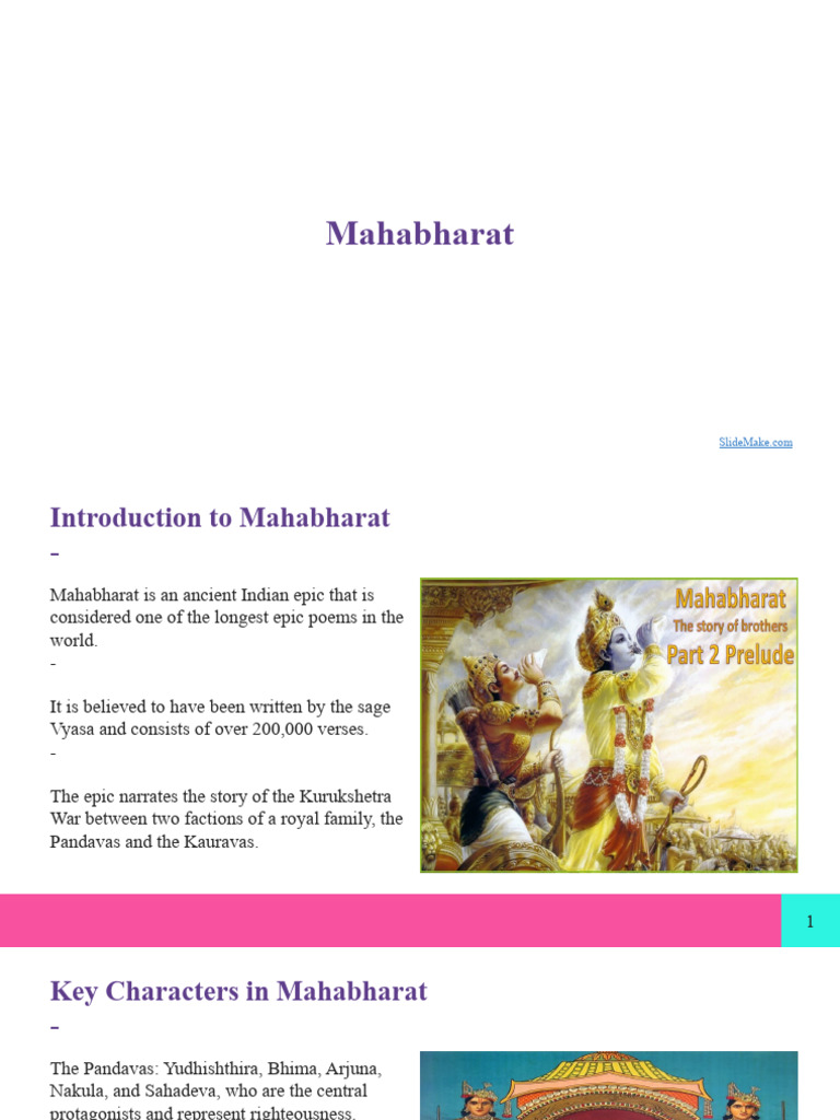 Mahabharat | PDF