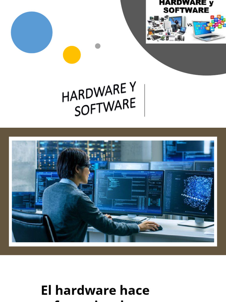 Hardware y Software: Definición y Tipos | PDF