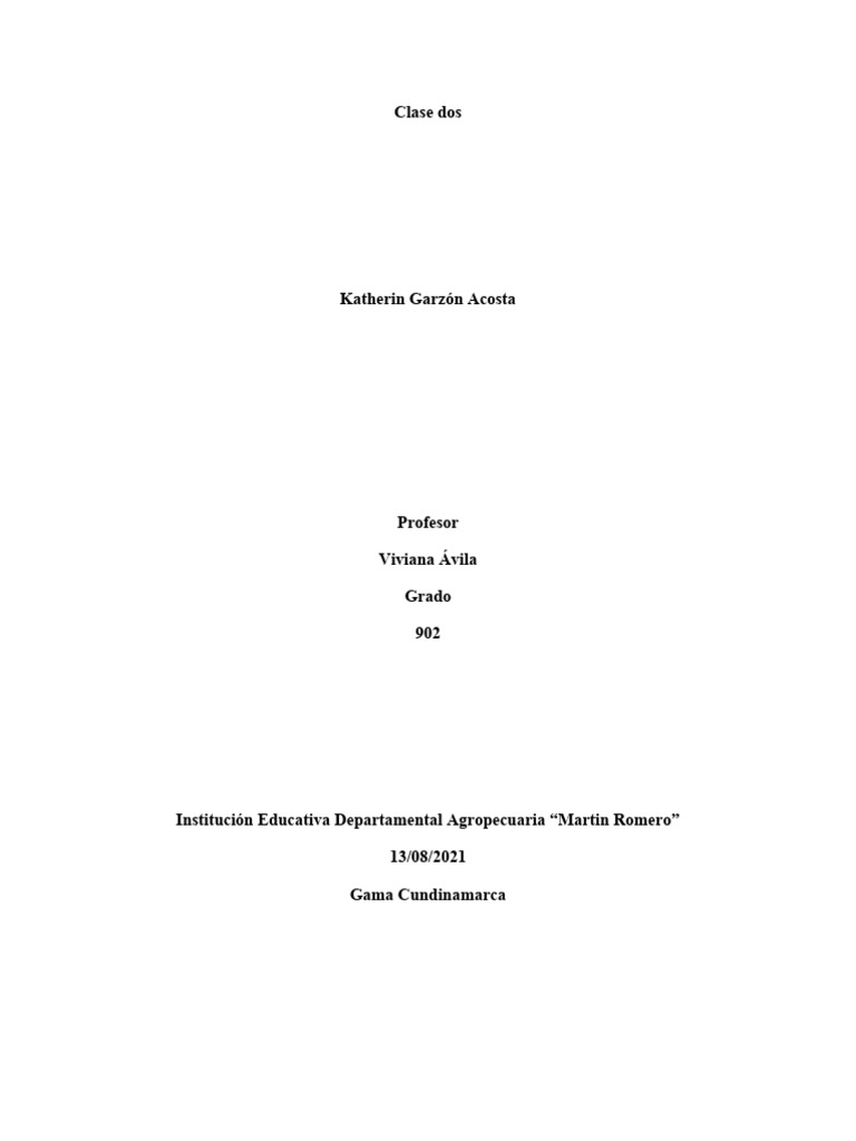 Clase dos | PDF | Informática