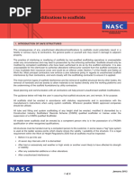 NASC Guidance Index 22.10.20 | PDF | Scaffolding | Safety