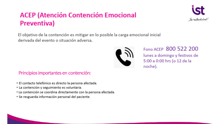 IST ACEP - Pasos | PDF