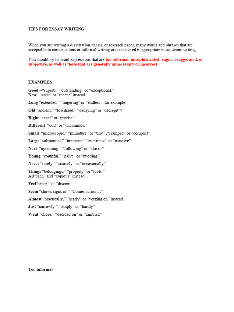 Common Words Replacement in Essays | PDF | Theory | Human Communication