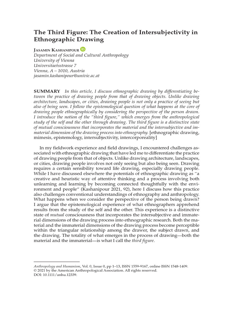 The Third Figure- The Creation of Intersubjectivity in Ethnographic ...