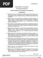 Reglamento Sistema Notarial Ecuador | PDF | Judicaturas | Transferencia ...