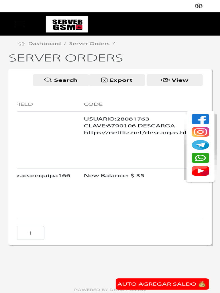 Server Orders | PDF | Computers