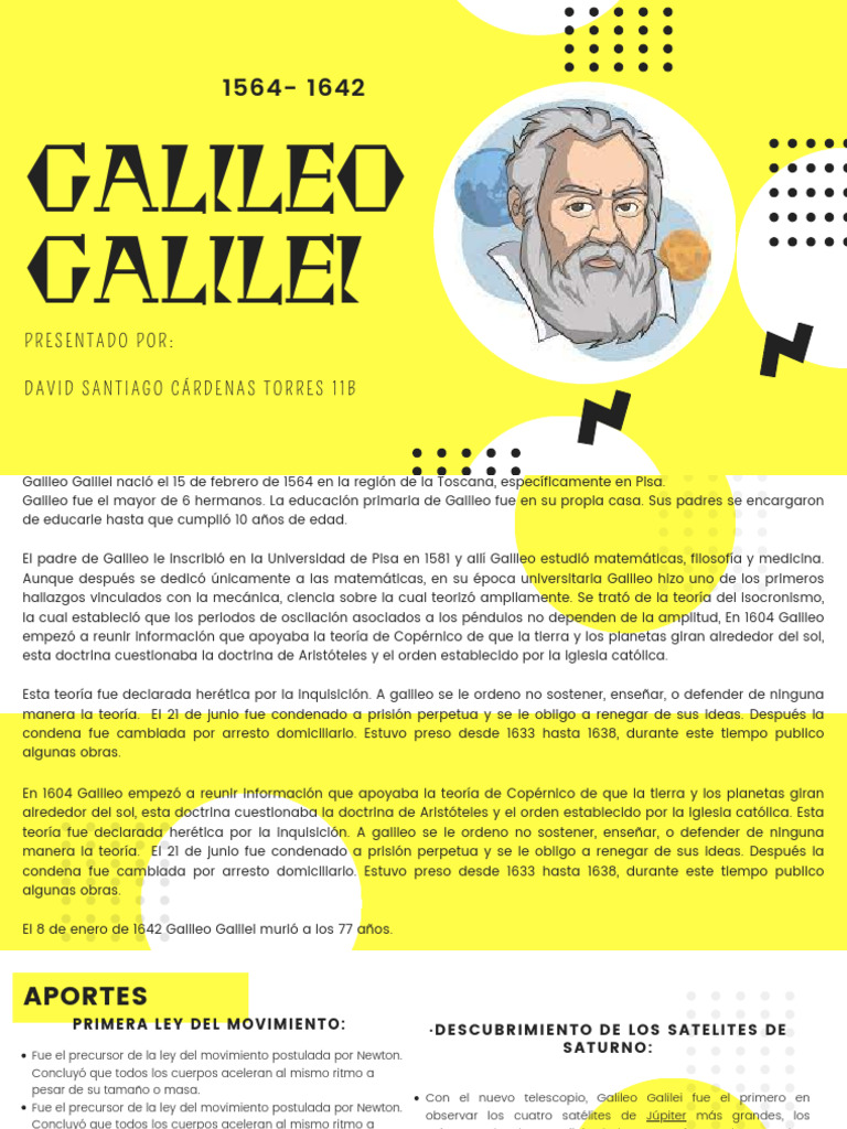 Galileo Galilei | PDF