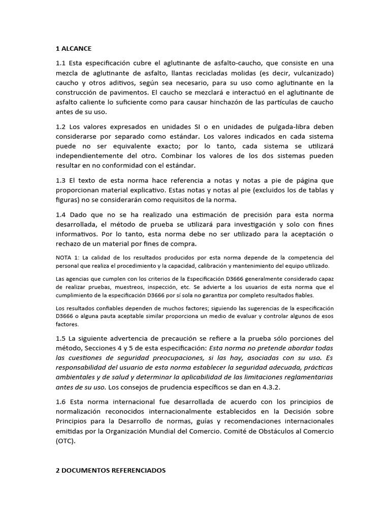 D6114 - 19 Astm Viscosidad en GCR | PDF | Caucho natural | Neumático