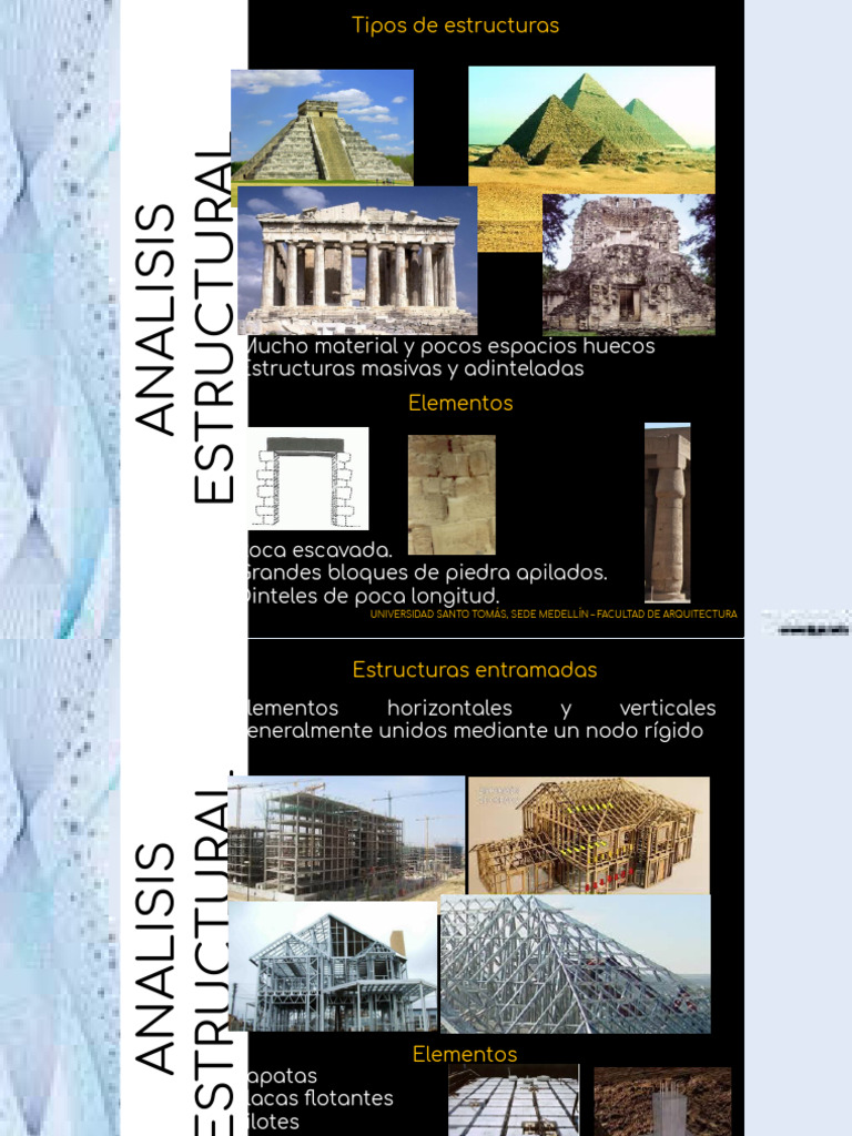 Ejemplos de Estructuras Artificiales | PDF | Bóveda (Arquitectura) | Albañilería