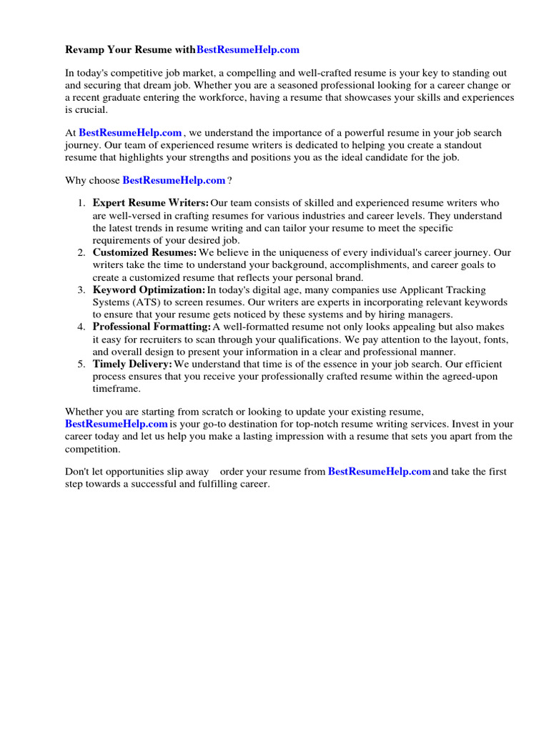 Resume Tips for B.Ed Teachers | PDF | Teachers | Résumé