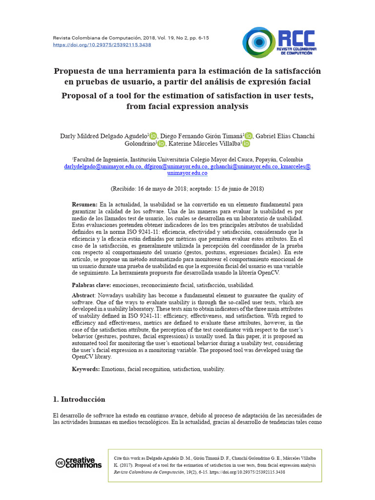 Darly Mildred Delgado Agudelo, Diego Fernando Girón Timaná, Gabriel Elías Chanchí Golondrino ...