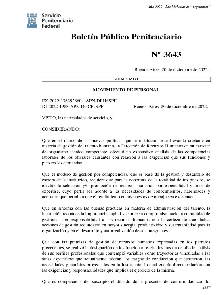 BPP 3643 | PDF | Gestión de recursos humanos | Business