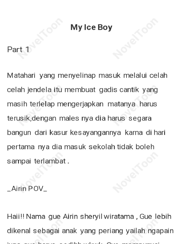 My Ice Boy | PDF