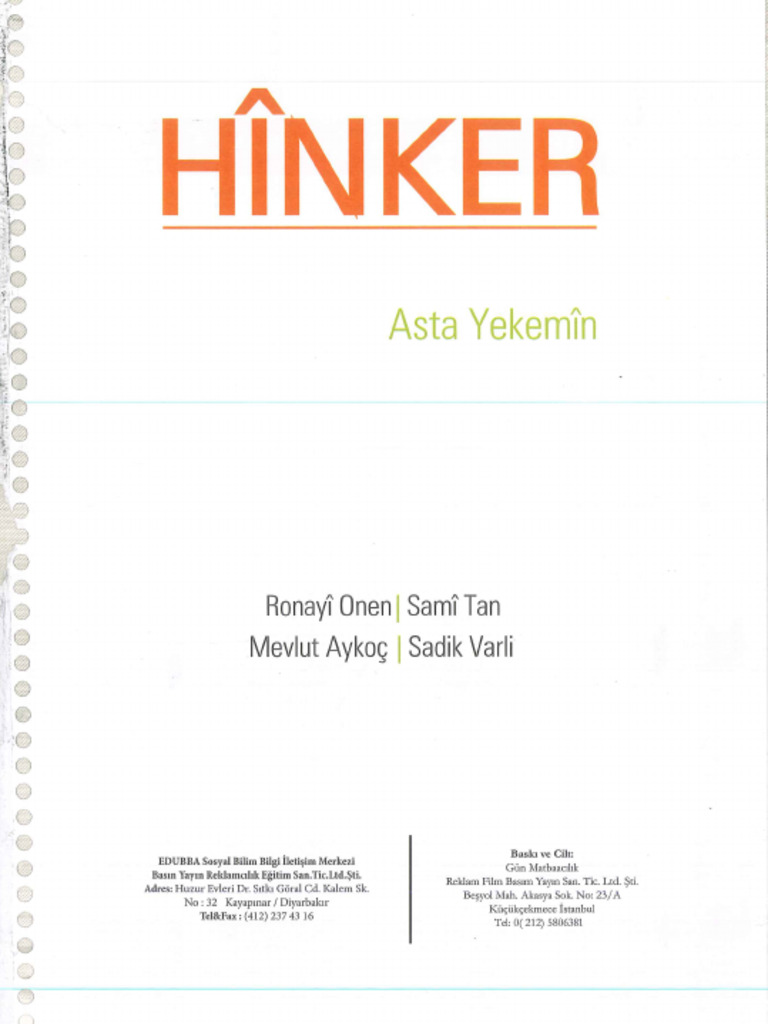 Hînker 1 | PDF