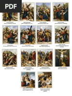Estaciones Via Crucis | PDF | Religión y espiritualidad
