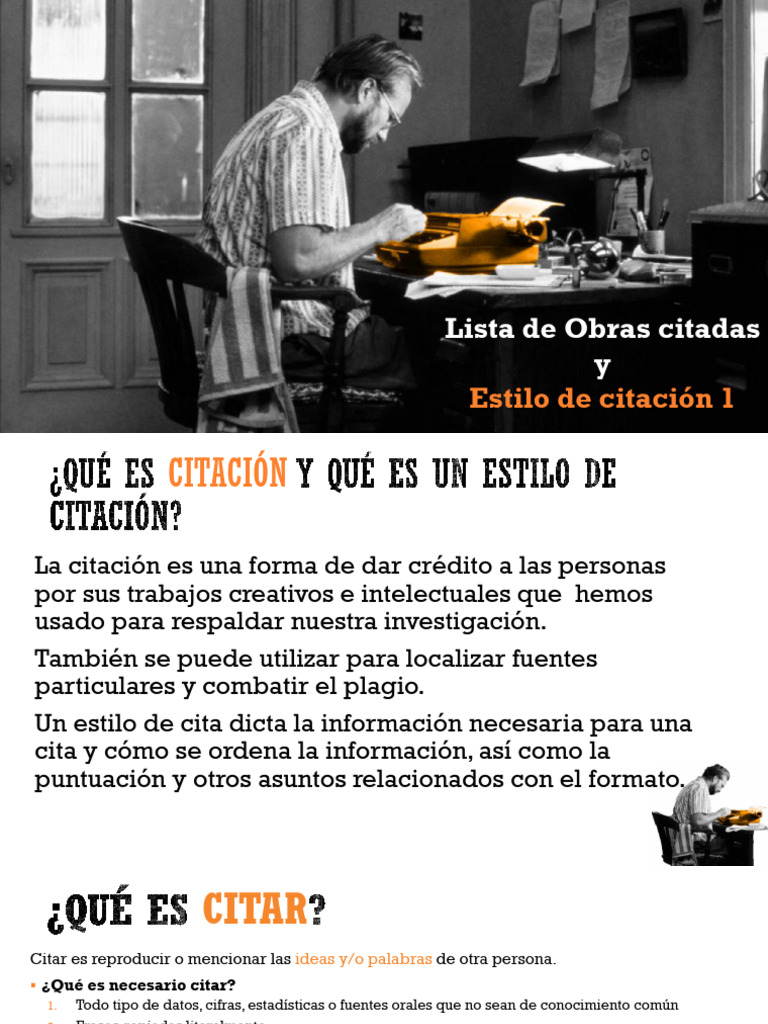 6.3. Obras Citadas y Estilo de Citación | PDF | Información | Conocimiento