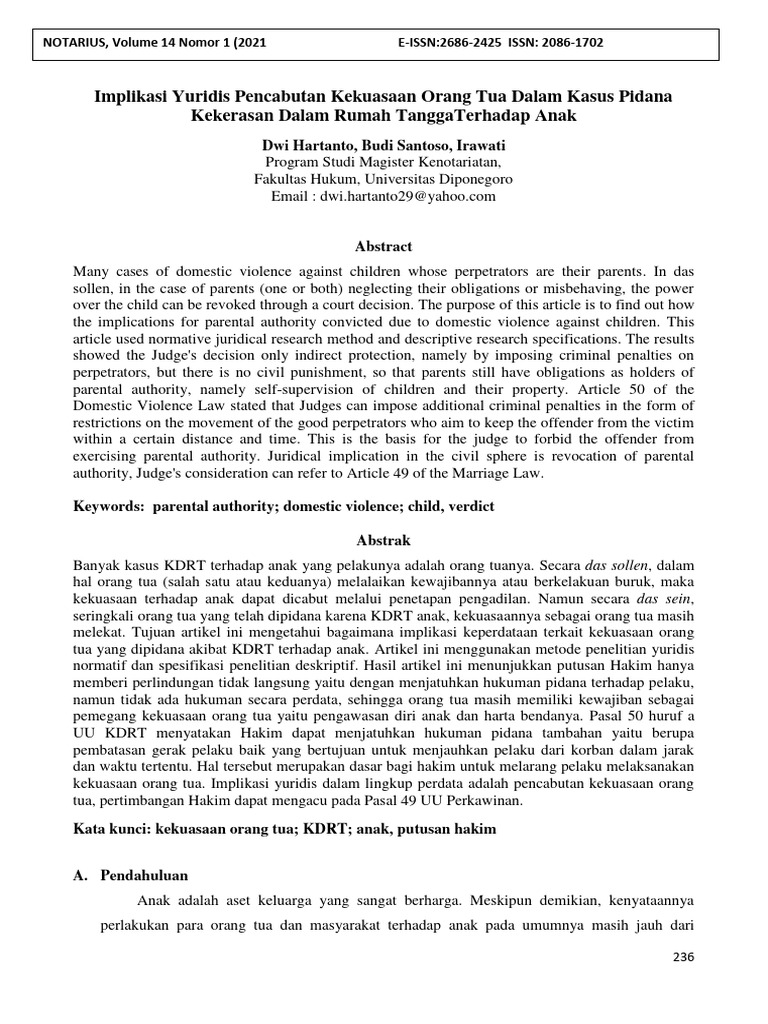 Tugas UTS HK Keluarga | PDF