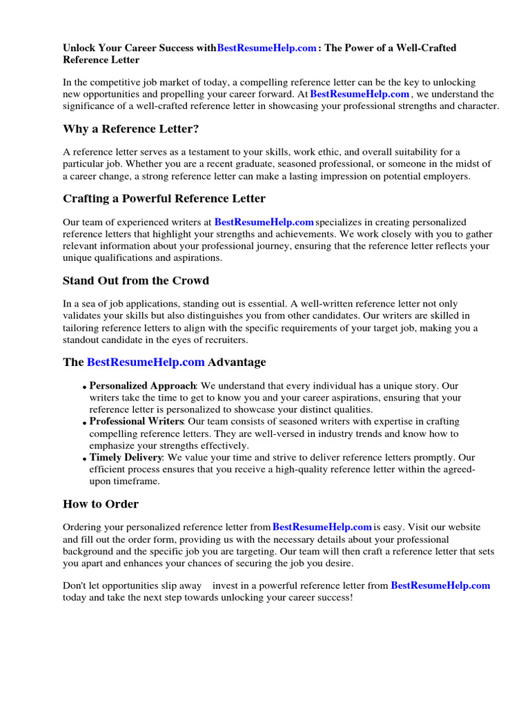 Reference Letter Health Care | PDF | Nursing | Employment